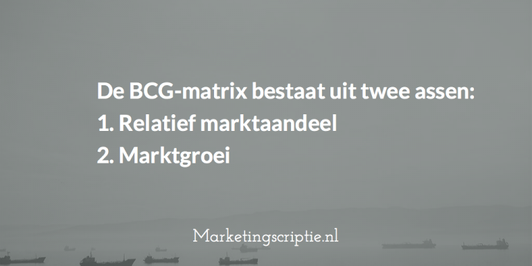 BCG-matrix maken: Stappenplan | Marketingscriptie.nl